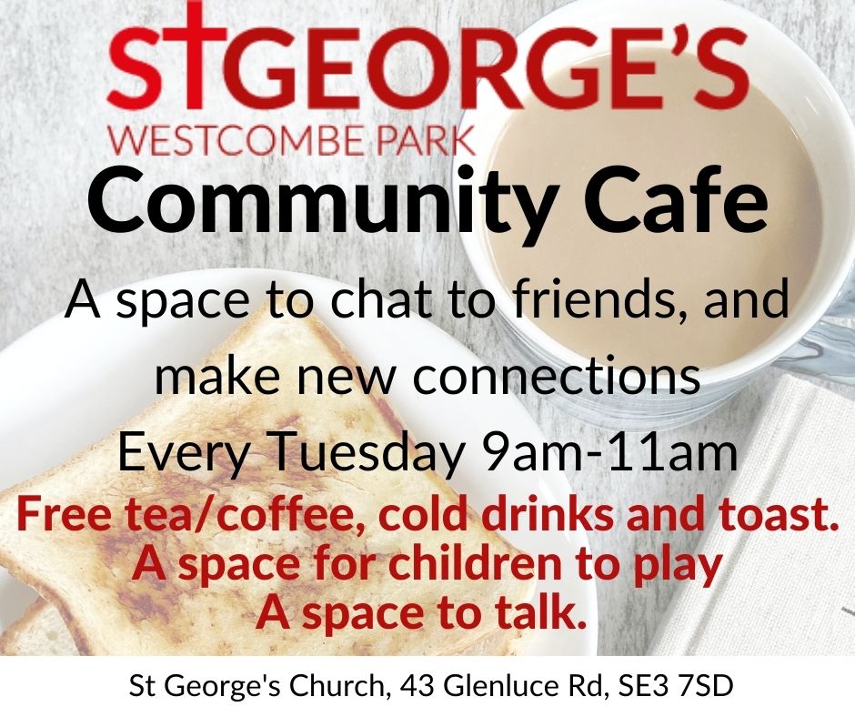 Community Cafe – St Georges Westcombe Park